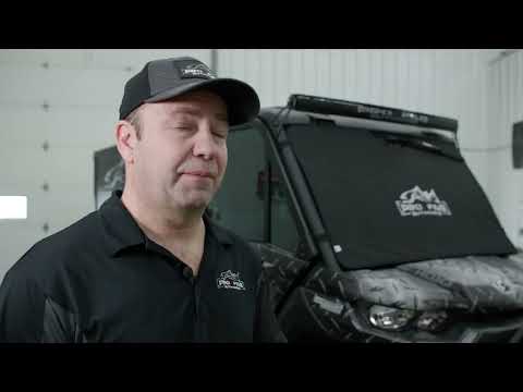 Padded Windshield Cover for Polaris Ranger 900'S, 1000'S NorthStar, an ...